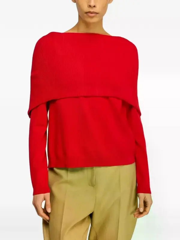 SEMICOUTURE Cadence Boat-neck Sweater