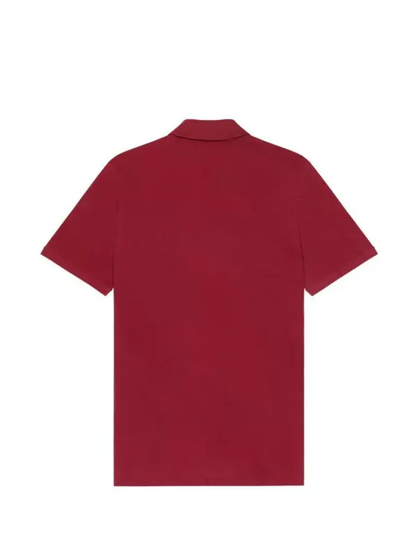 Givenchy Polo In Cotton With Paris Gros Grain