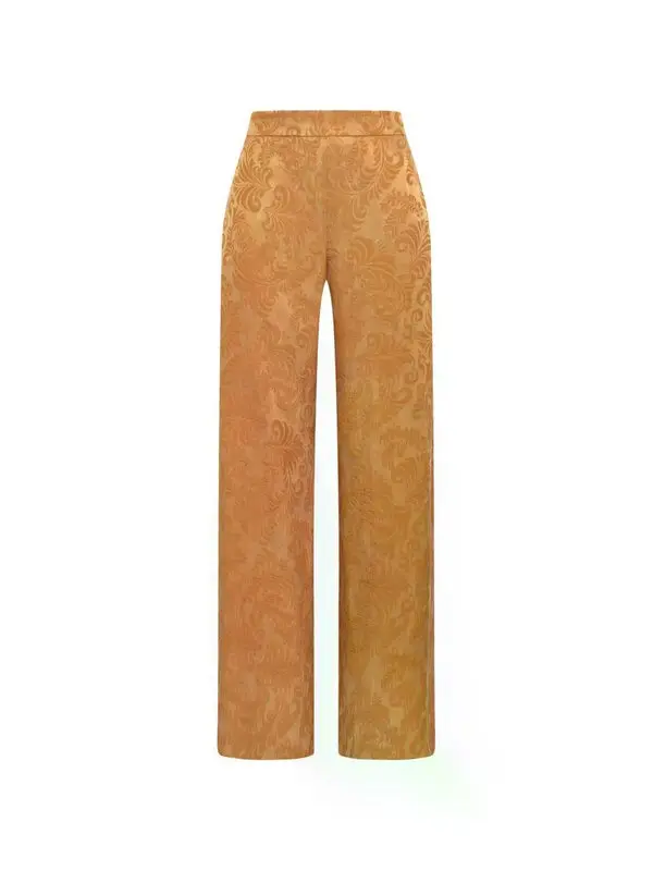 Malìparmi Damask-jacquard Trousers