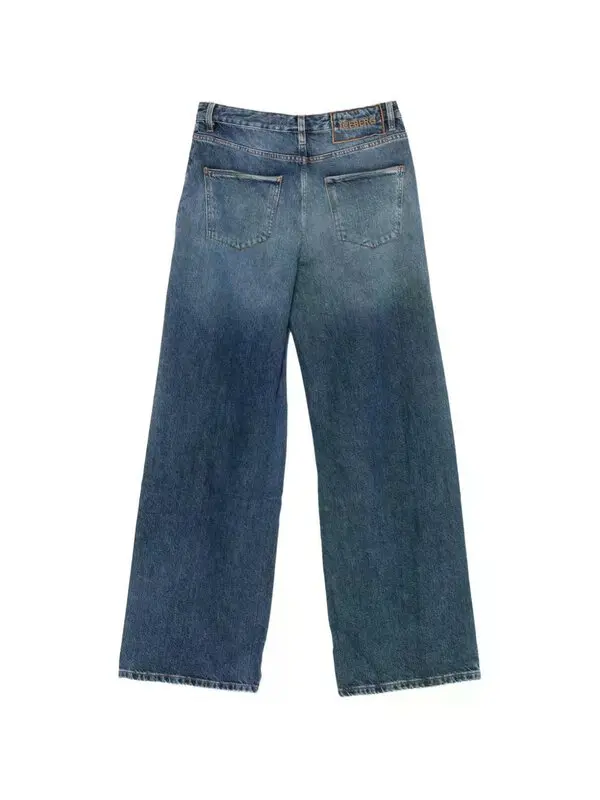 Iceberg Panelled Wide-leg Jeans