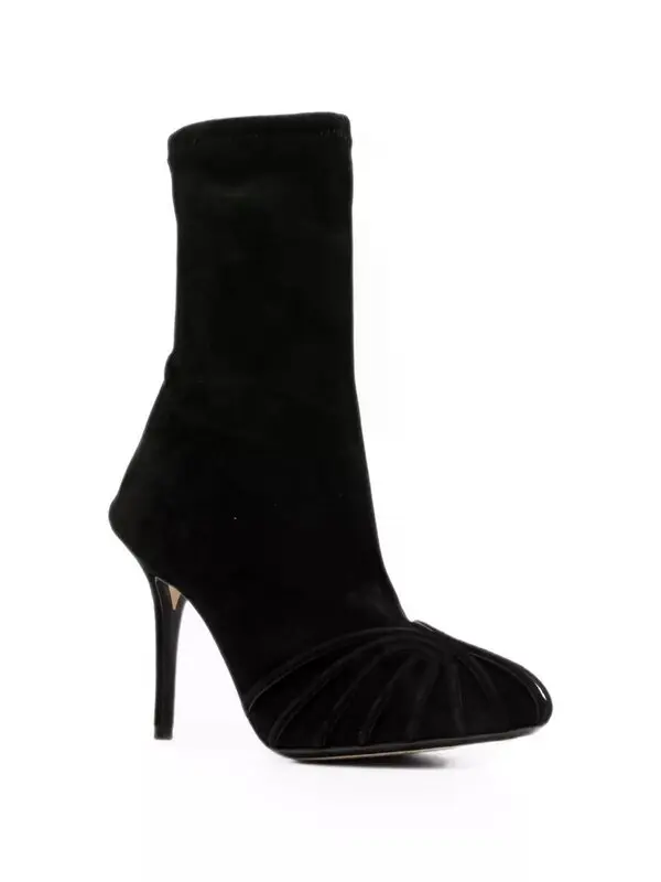 ALEVI MILANO Cage-detail Stiletto Ankle Boots