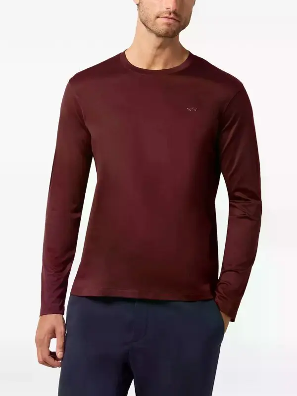 Paul & Shark Aqua Touch Long-sleeve T-shirt - Red