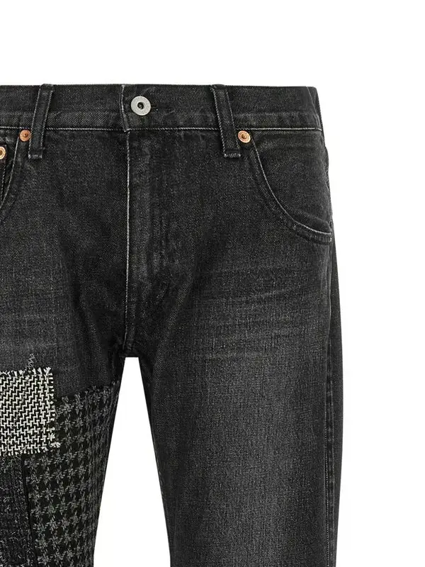 Junya Watanabe Patchwork Distressed Jeans