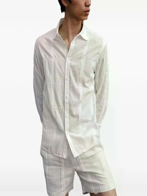 SMR DAYS Holbox Pintuck-detail Shirt