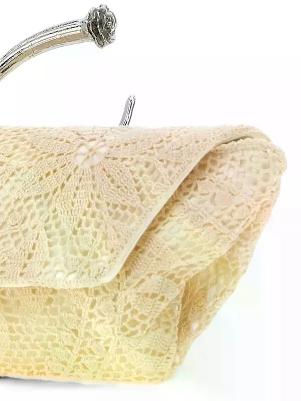 Magda Butrym Bracelet Crochet Sculptural-handle Clutch Bag