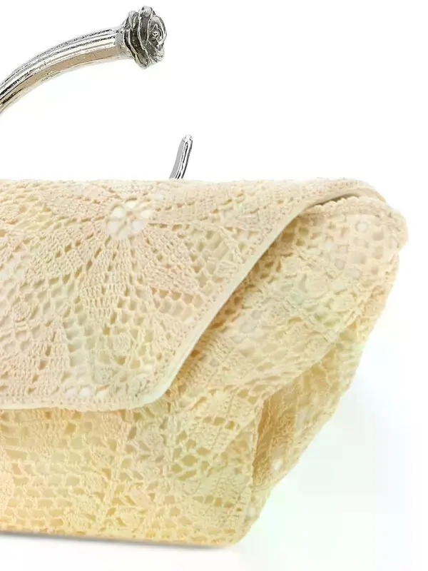 Magda Butrym Bracelet Crochet Sculptural-handle Clutch Bag