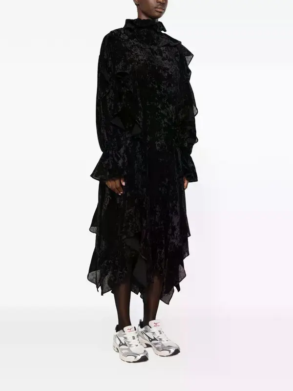 JUUN.J Velvet Midi Dress