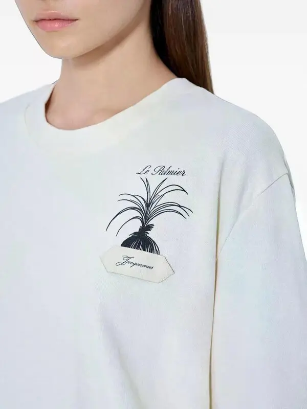 Jacquemus The Palmier Embroidered T-shirt