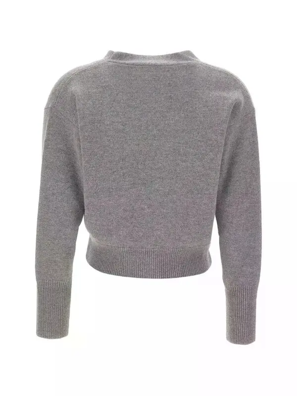 KANGRA V-neck Cropped Cardigan