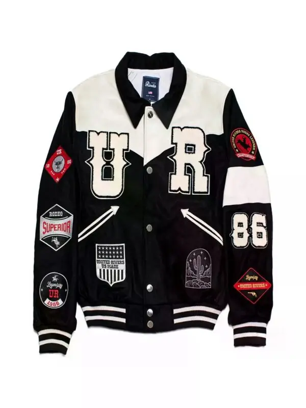 UNITED RIVERS White River Varsity Bomber Jacket