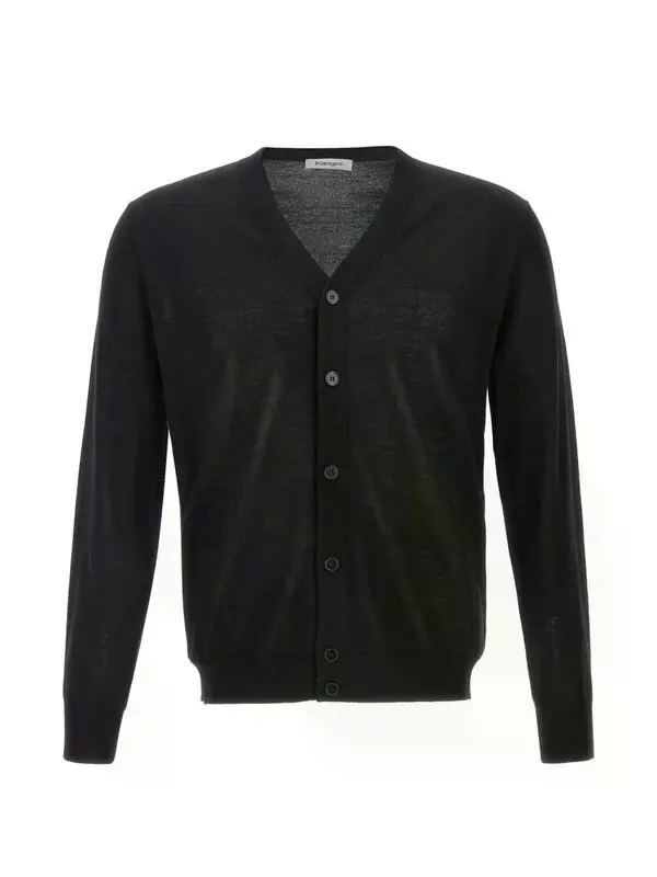 KANGRA V-neck Button-up Cardigan