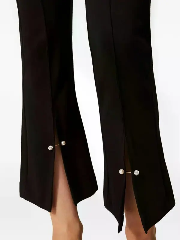 TWINSET Flared Trousers With Cufflinks
