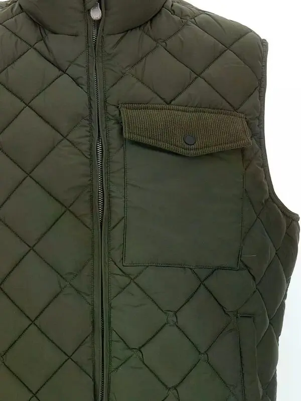 SAVE THE DUCK Fabrice Diamond-quilted Gilet
