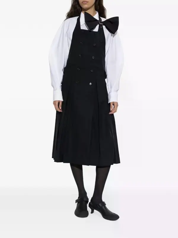 Noir Kei Ninomiya Bow-detail Midi Dress