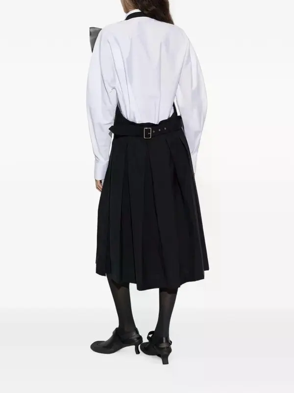 Noir Kei Ninomiya Bow-detail Midi Dress