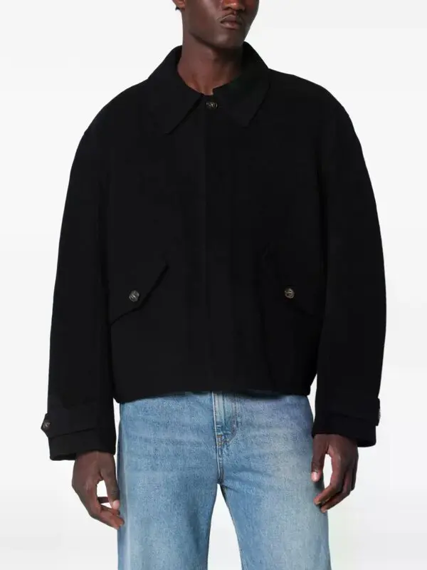 Séfr Button-up Wool Jacket