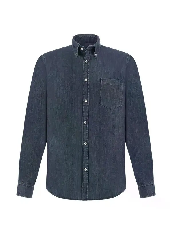 Paul & Shark Soffio Buttoned Denim Shirt