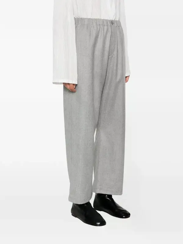 Sofie D'hoore Elasticated-waist Wide-leg Trousers