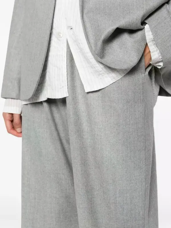Sofie D'hoore Elasticated-waist Wide-leg Trousers