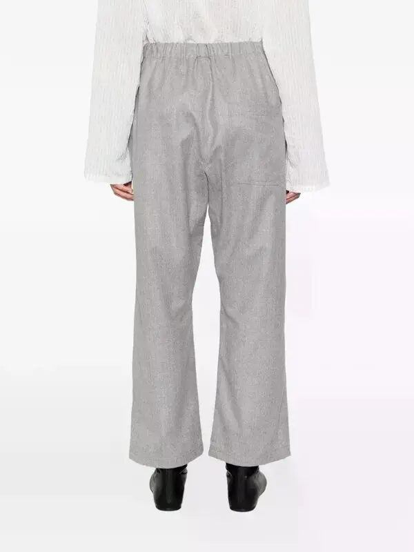 Sofie D'hoore Elasticated-waist Wide-leg Trousers