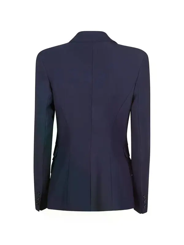 Elisabetta Franchi Single-breasted Peaked-lapel Blazer - Blue