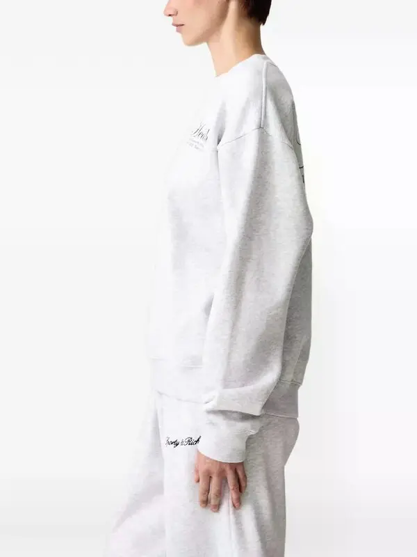 Sporty & Rich Ny Health Logo-print Sweatshirt