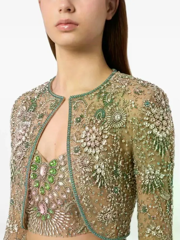 Philipp Plein Crystal-embellished Jacket