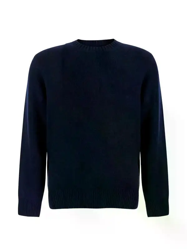 Soft Goat Cashmere Crew-neck Sweater