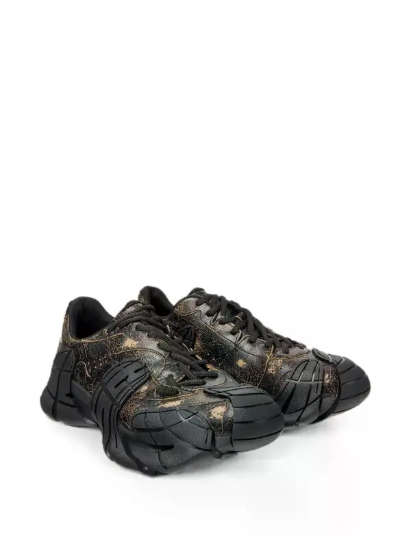 Camper Tormenta Leather Low-top Sneakers - Black