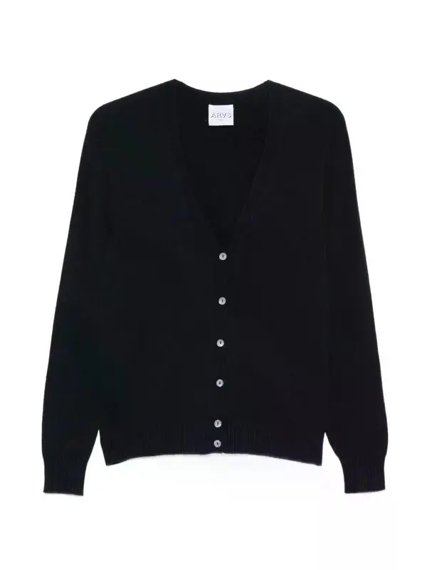AROVESCIO V-neck Button-up Cardigan