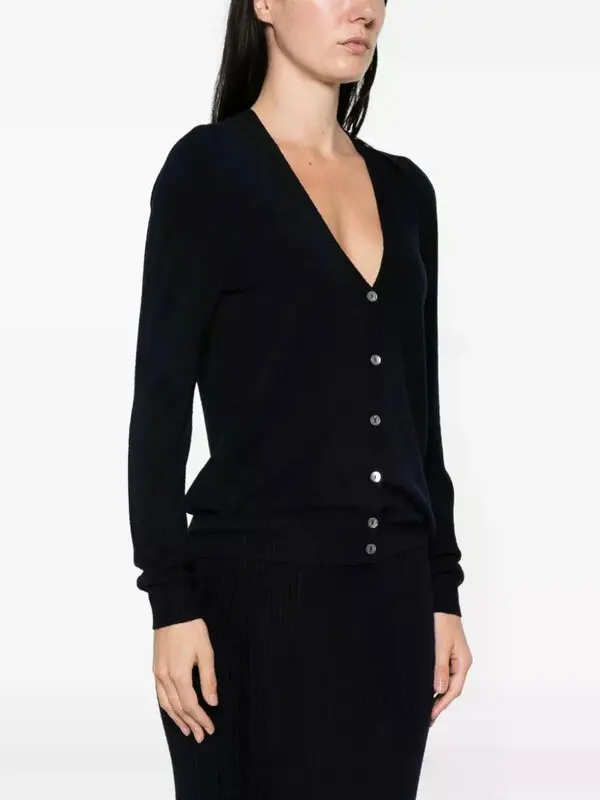 AROVESCIO V-neck Button-up Cardigan