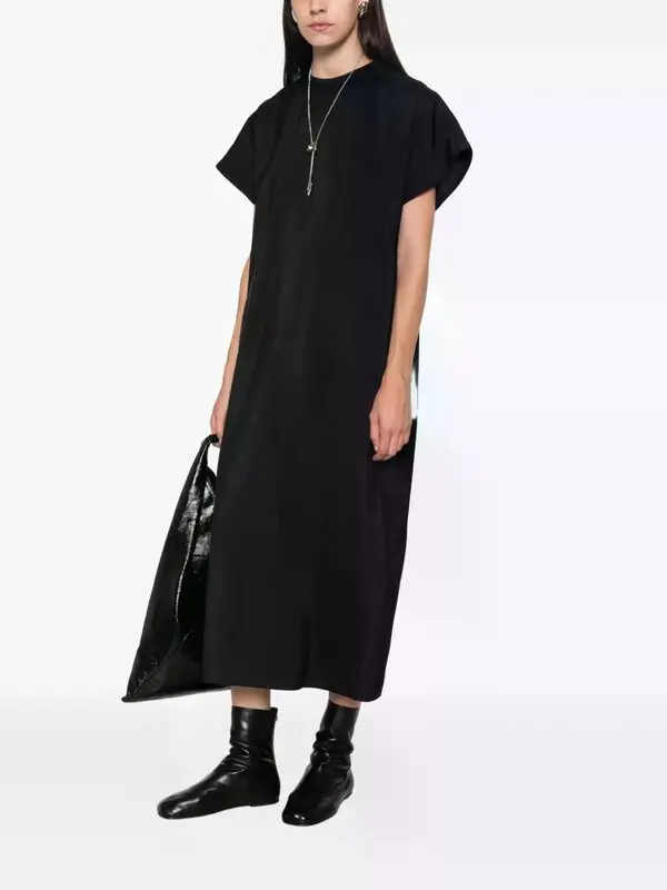 Sofie D'hoore Short-sleeve Slit-back Maxi Dress