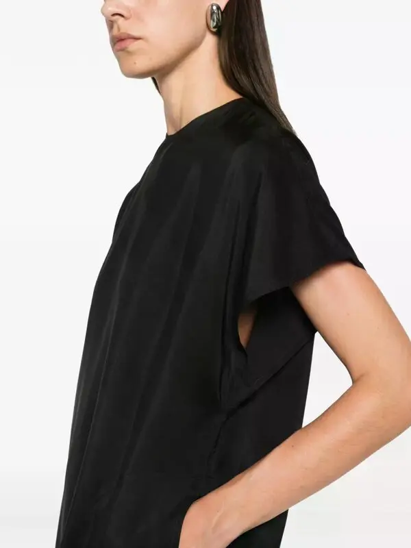 Sofie D'hoore Short-sleeve Slit-back Maxi Dress