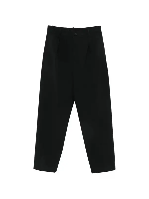 SEMICOUTURE Pleated Tapered Trousers