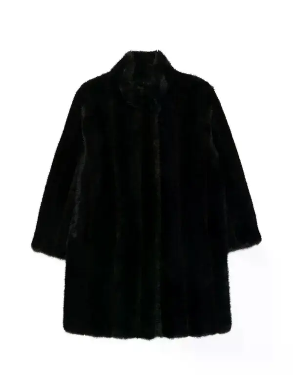 Apparis Blair Shaved Mink Coat - Brown