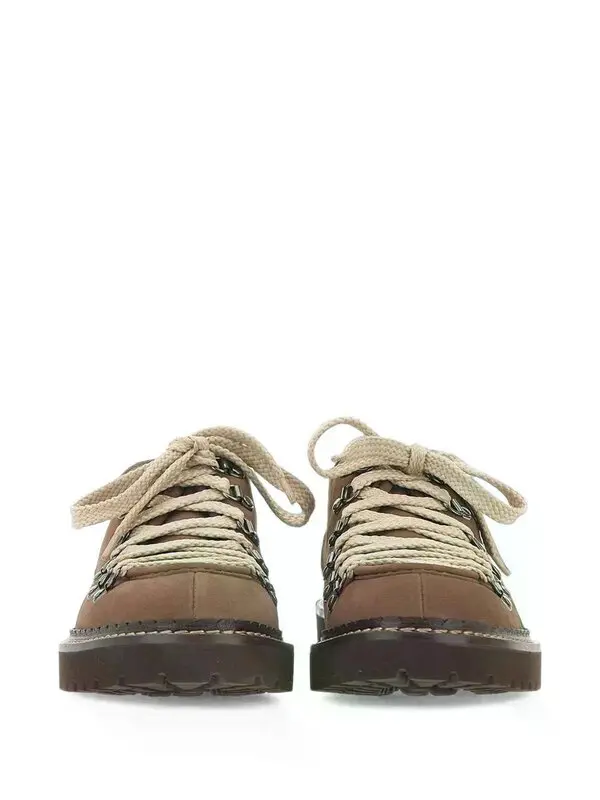 DOUCAL'S Suede Lug-sole Lace-up Derby Shoes