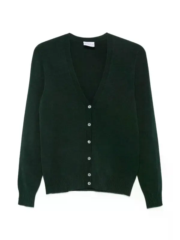 AROVESCIO Button-up V-neck Cardigan