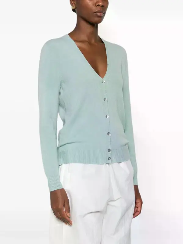 AROVESCIO V-neck Button-up Cardigan