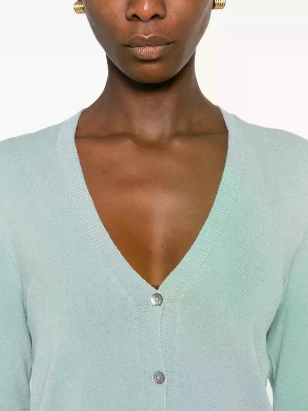 AROVESCIO V-neck Button-up Cardigan