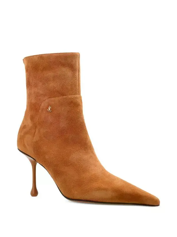 JIMMY CHOO Cycas Suede Ankle Boots