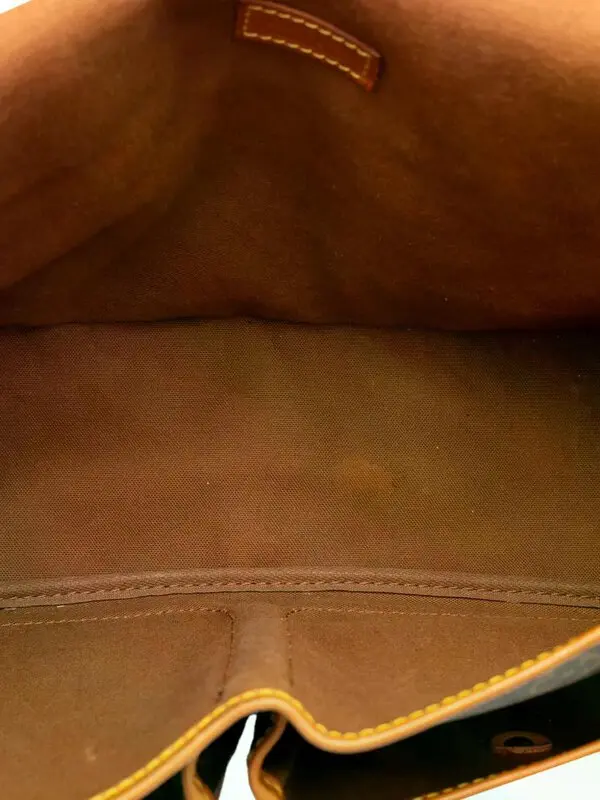 LOUIS VUITTON 1980-1990 Monogram Sac Gibeciere Mm Business Bag