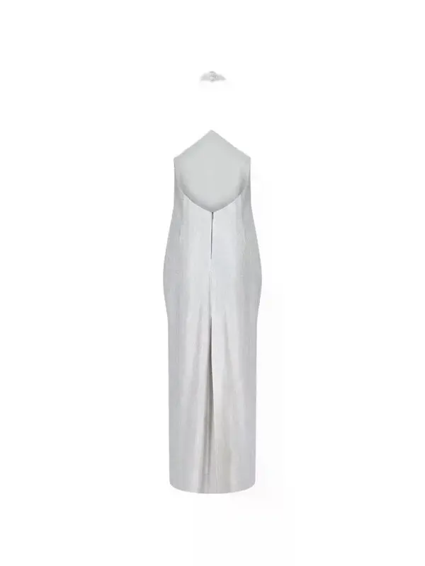 Zeynep Arçay Sequin-embellished Halterneck Maxi Dress