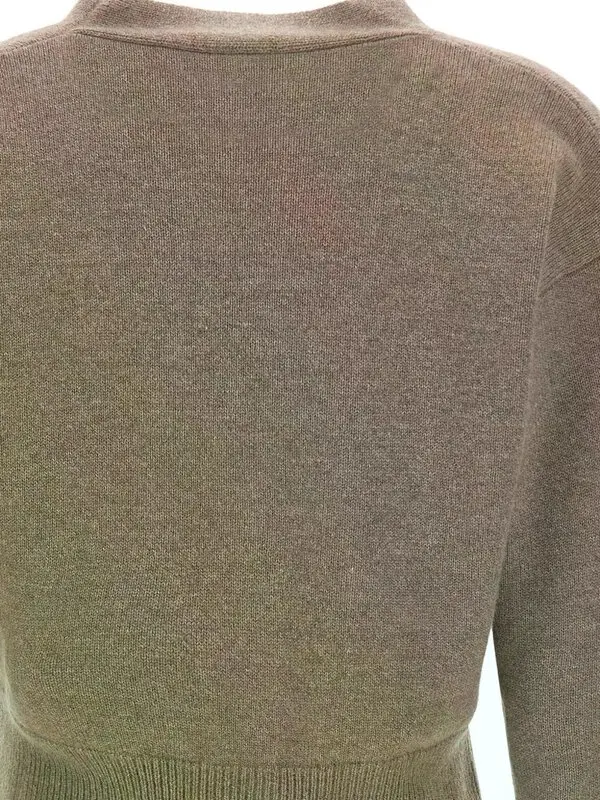KANGRA V-neck Cropped Cardigan