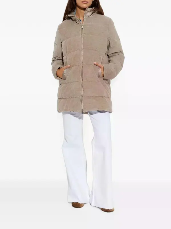 Paul & Shark Quilted Corduroy Coat