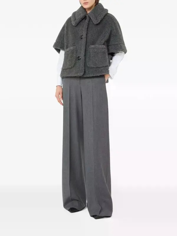 Max Mara Button-up Short-sleeve Jacket