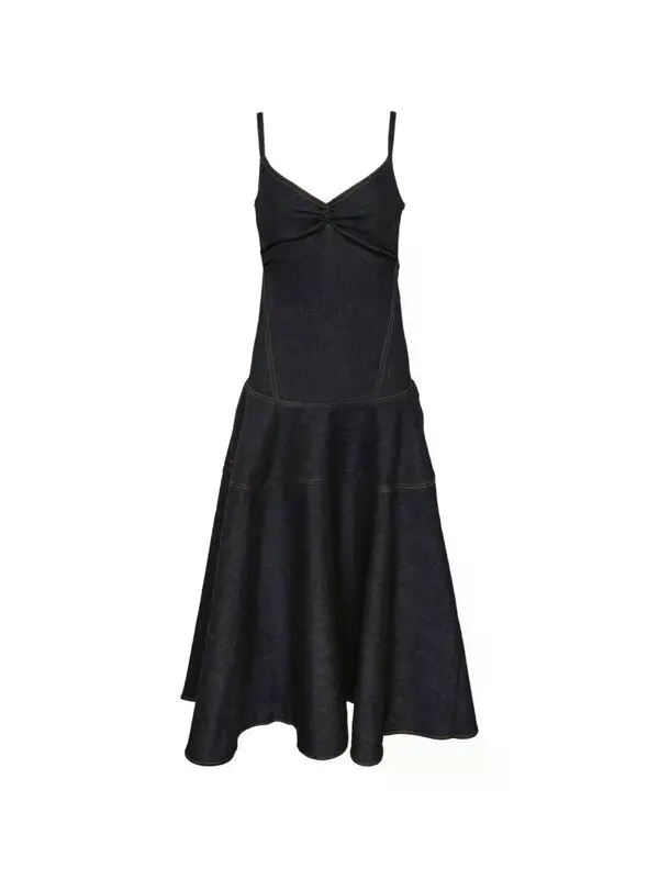 Jacquemus The De-nîmes Pina Dress - Blue