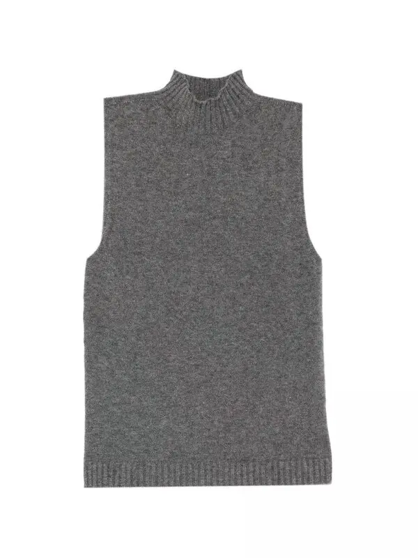 AROVESCIO High-neck Sleeveless Sweater