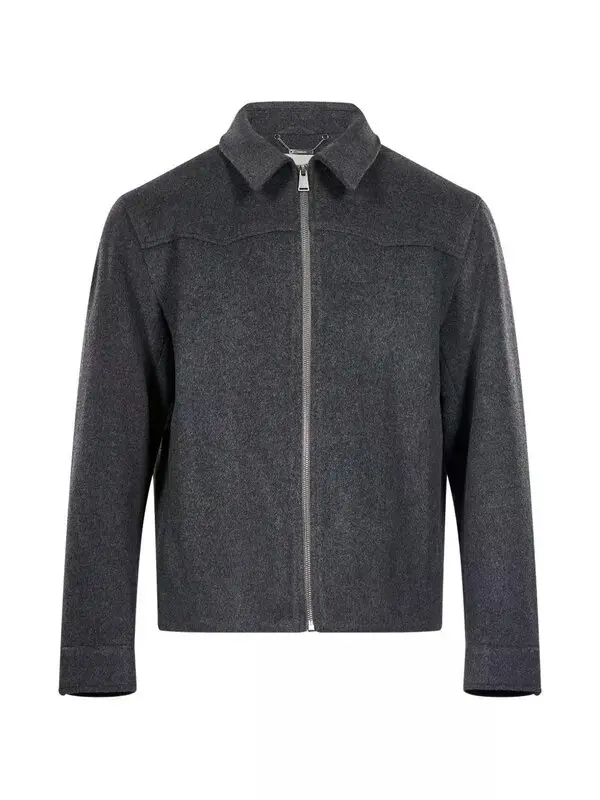Simkhai Jasper Western-yoke Zip-up Jacket