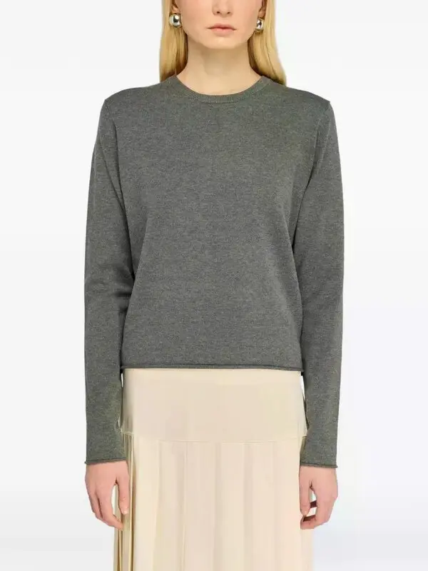 SEMICOUTURE Cut-out Open-back Sweater