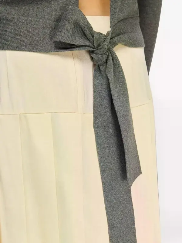 SEMICOUTURE Cut-out Open-back Sweater